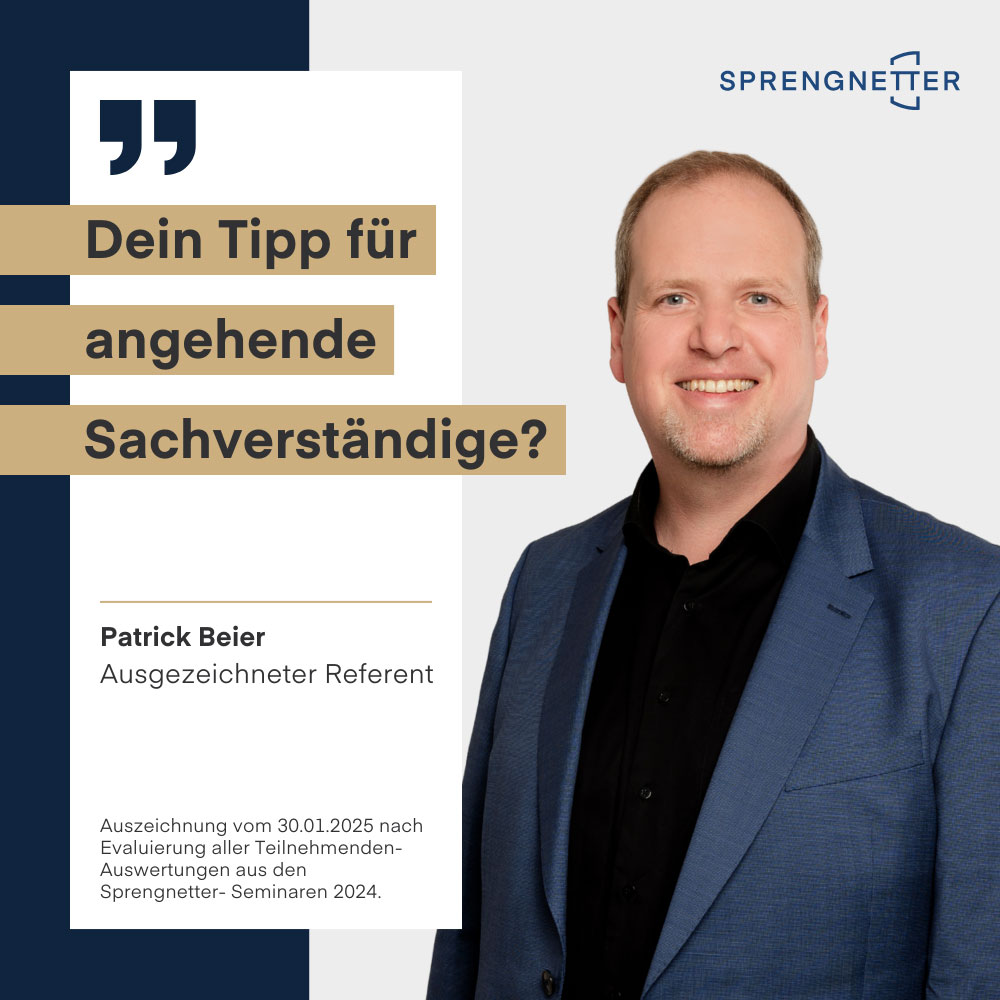 Exzellente Lehre verdient Anerkennung: Referent Patrick Beier im Portrait